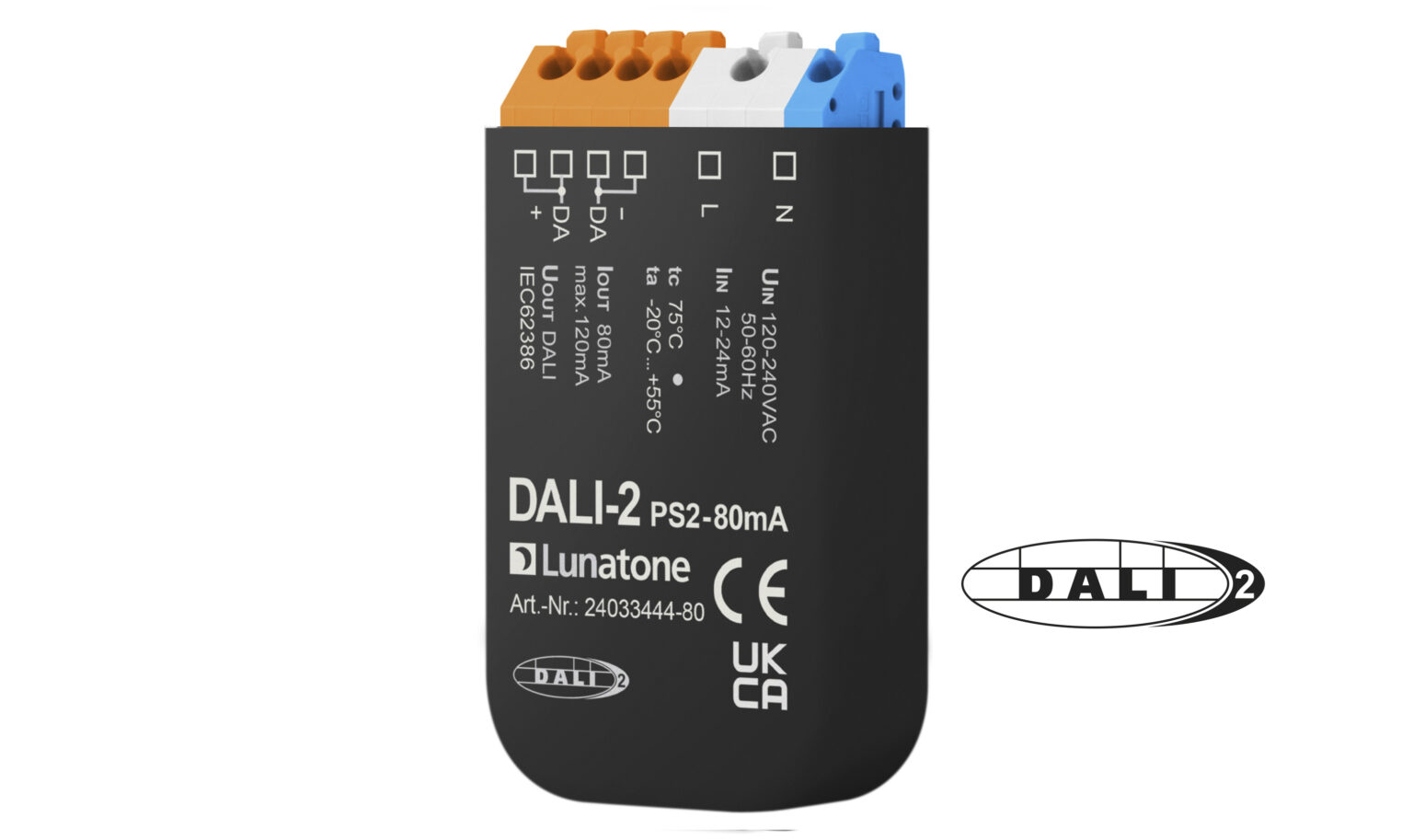 DALI PS2 80mA til indbygning | Jumitech