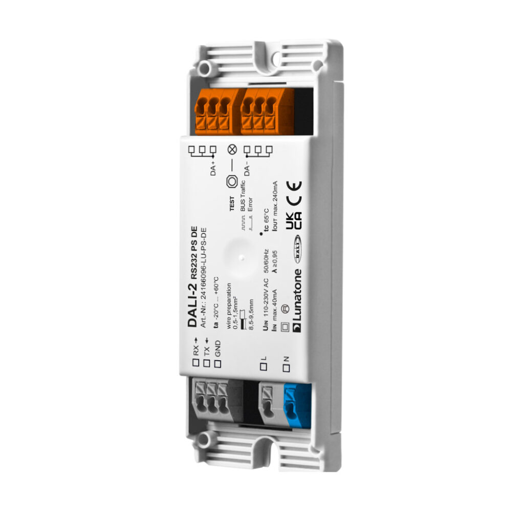 DALI-2 RS232 DALI PS240mA LUBA Protocol | Jumitech